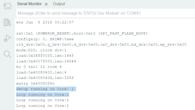 ESP32 Dual-Core Processing in Arduino IDE